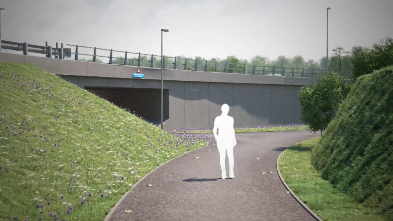 A720 Sheriffhall Roundabout scheme - Walkthrough visualisation ...